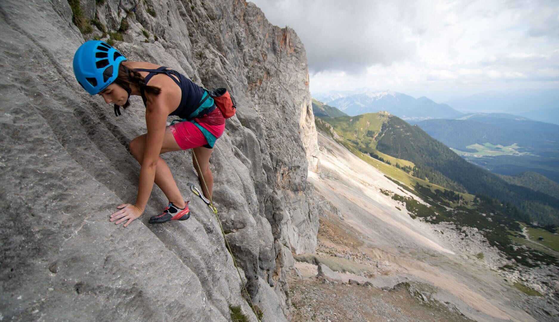 Klettergebiet Hinterreintalschrofen Südwand / Leutasch - Climbers ...